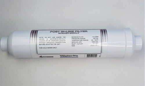 Waterite 10″ Inline Post Carbon Filter with 1/4″ FNPT -AIC10/FWIC10N ...