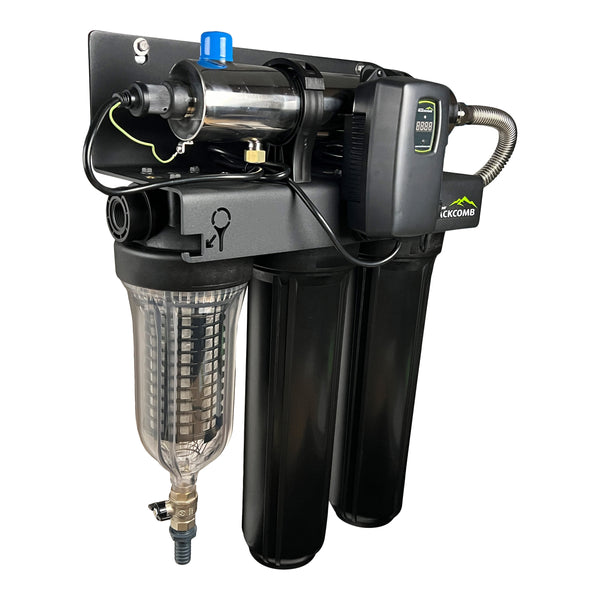 Luminor Blackcomb Trio 15 gpm Rack UV System LBH4-Z122 - Water eStore CA