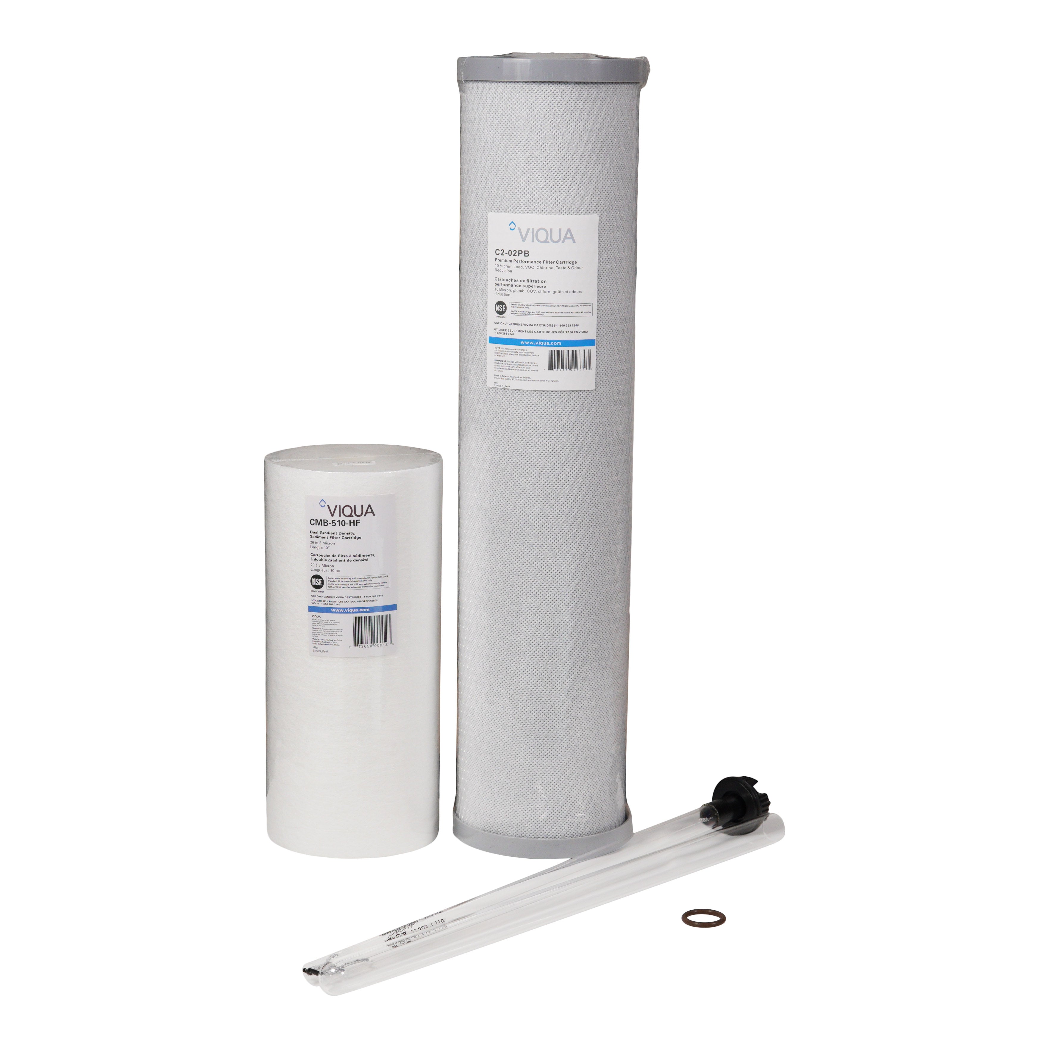 Viqua IHS12-D4 Replacement UV Lamp, Sleeve and Filters | Bundle ...